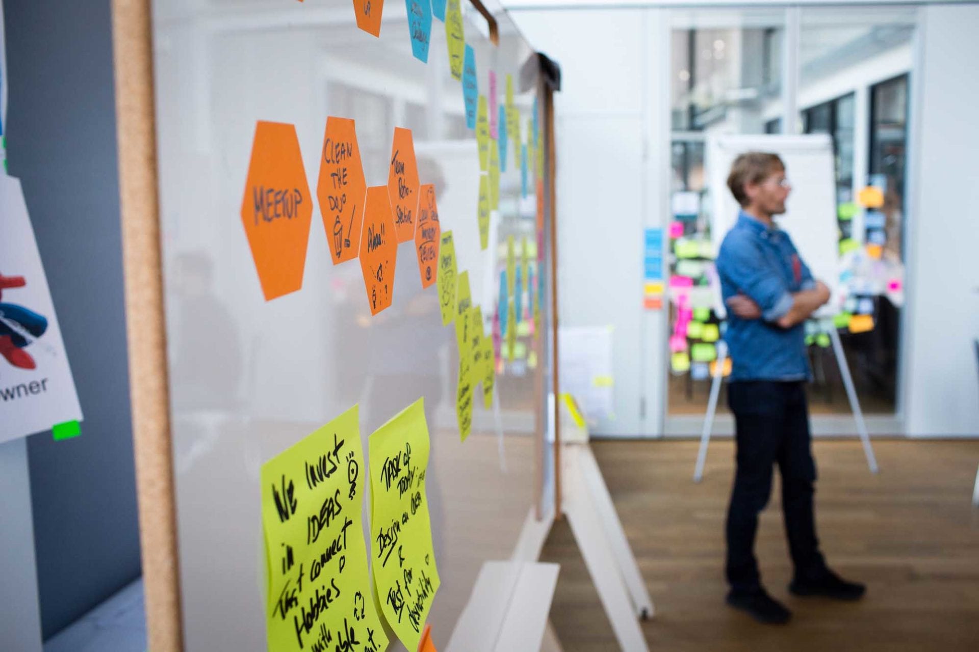 mobile Whiteboards mieten für Trainings und Workshops